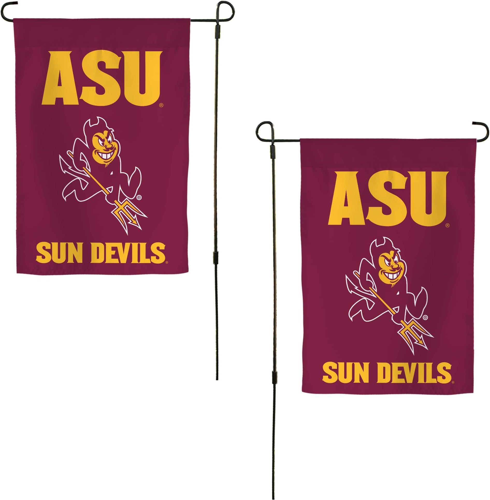 Amazon.com : Desert Cactus Arizona State University ASU Garden Flag ...