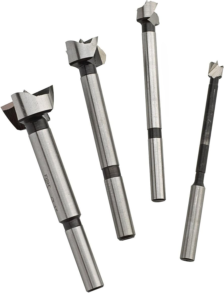 Fisch FSA-310112 1/4-Inch-1-Inch Diameter Wave Cutter Forstner Bit In ...