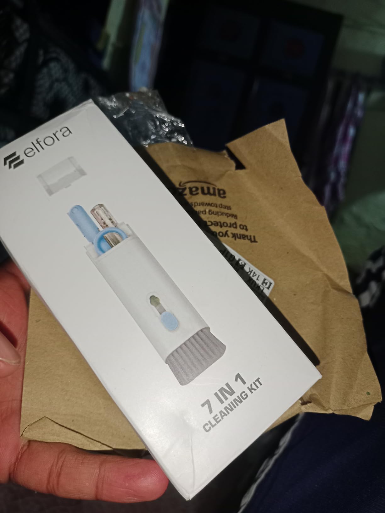 Elfora 32 in 1 Cleaning Tool Kit with Screen Cleaner, Spray Bottle ...