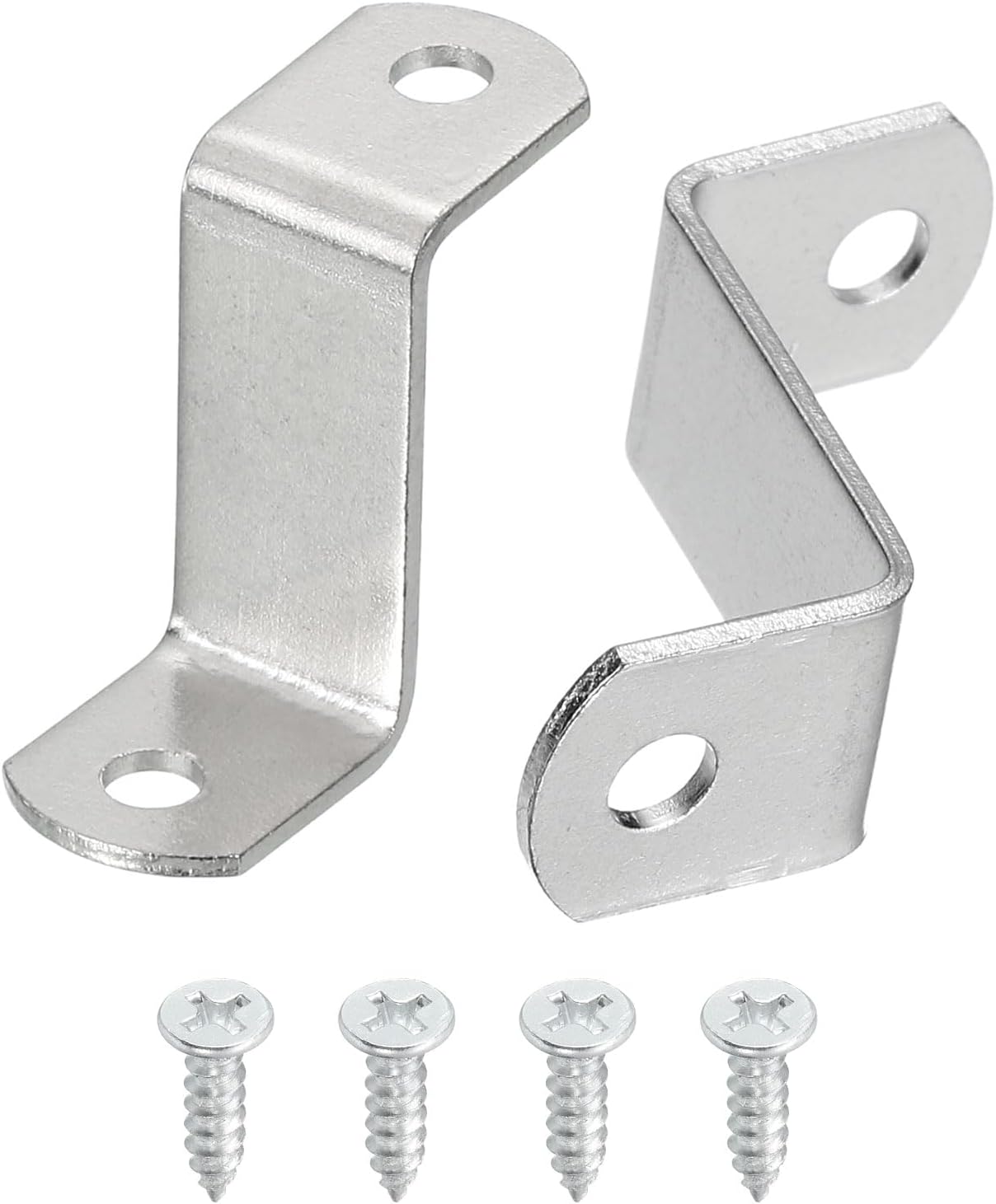 uxcell 10 Pcs 1" Offset Canvas Clips, Picture Framing Mirror Clips Z ...