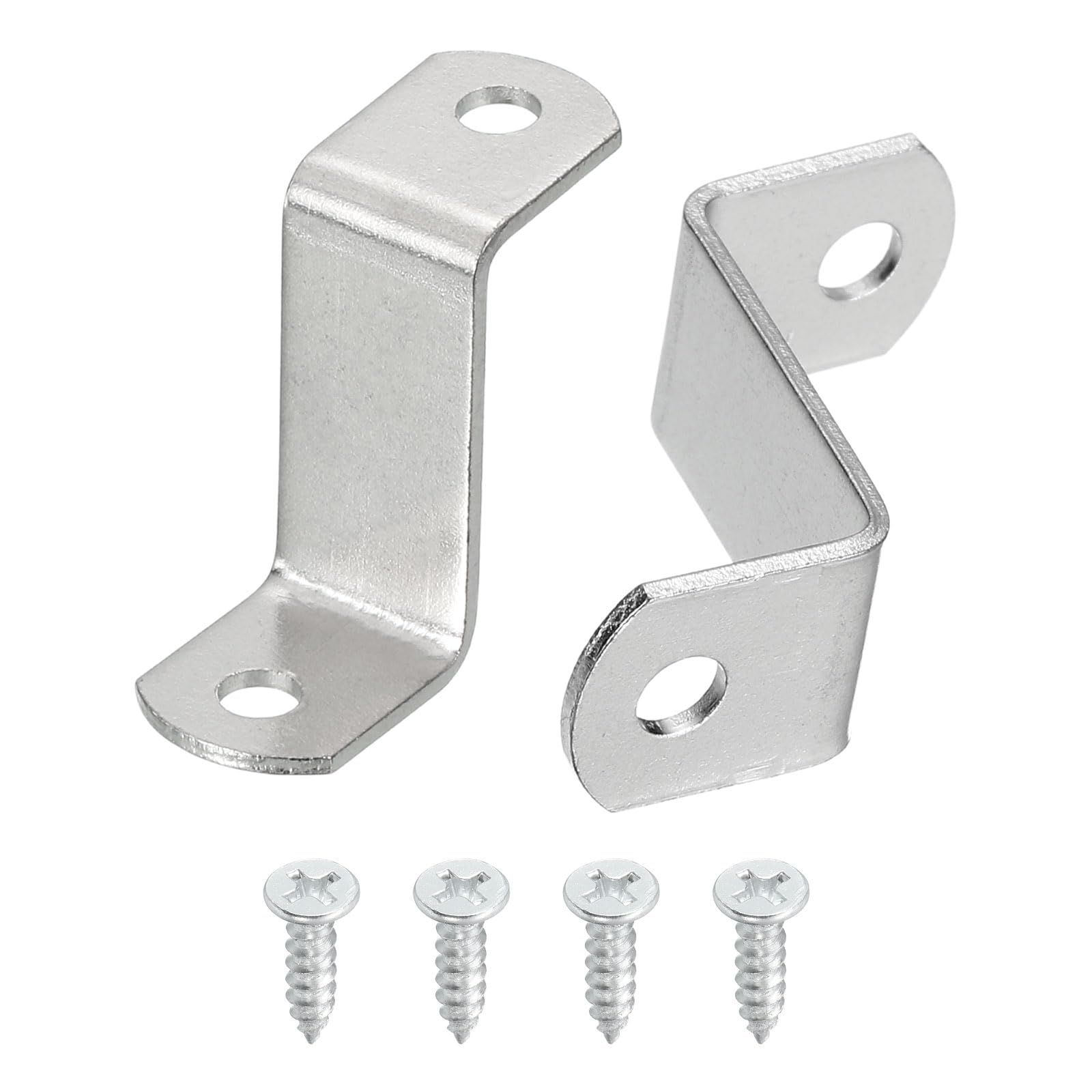 uxcell 10 Pcs 1" Offset Canvas Clips, Picture Framing Mirror Clips Z ...