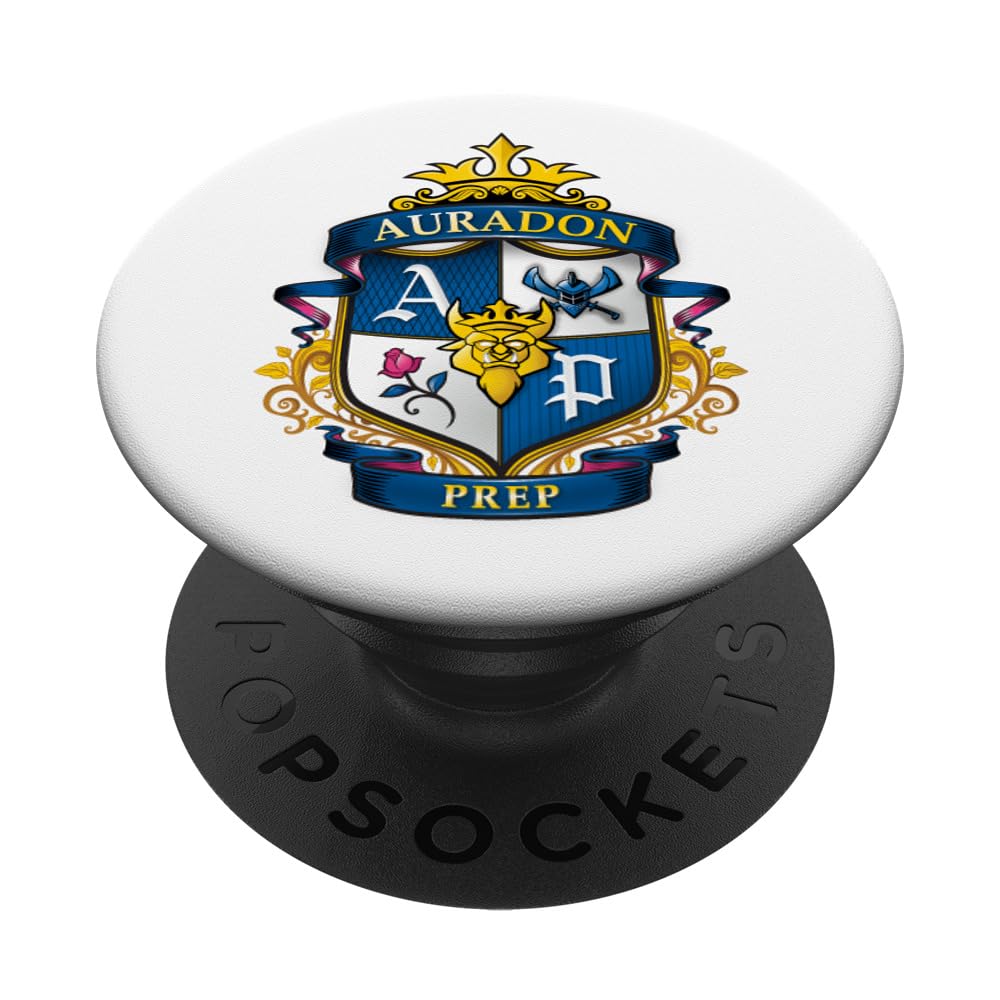 Amazon.com: Disney Descendants Auradon Prep Crest PopSockets Standard ...