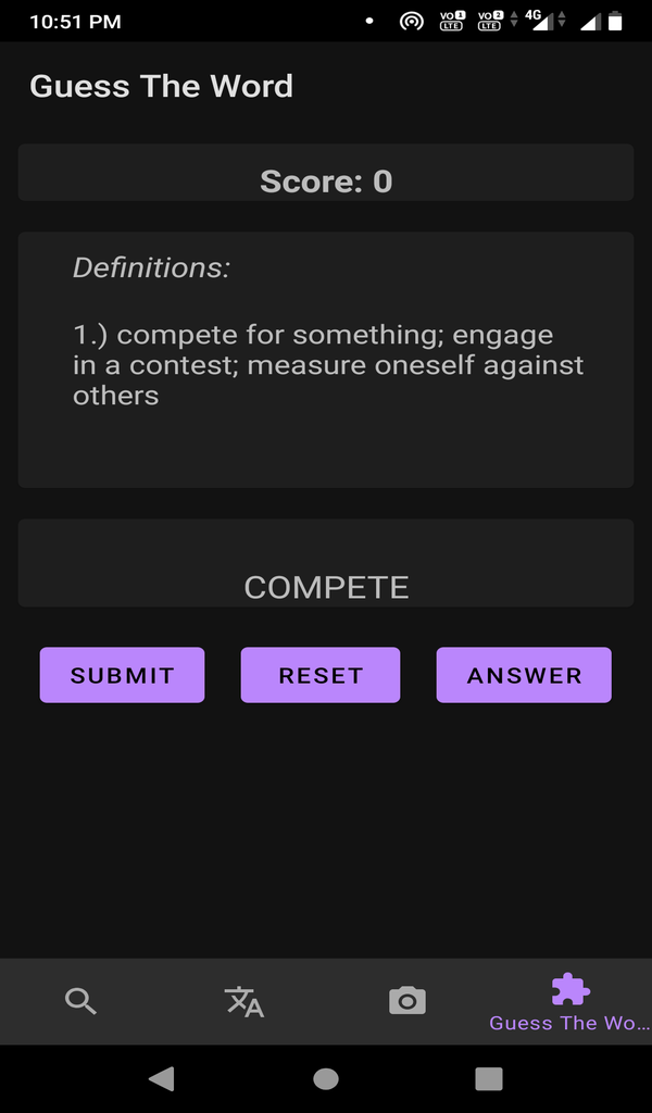 Word Mate - Free Dictionary, Translator and Quiz - App on Amazon Appstore