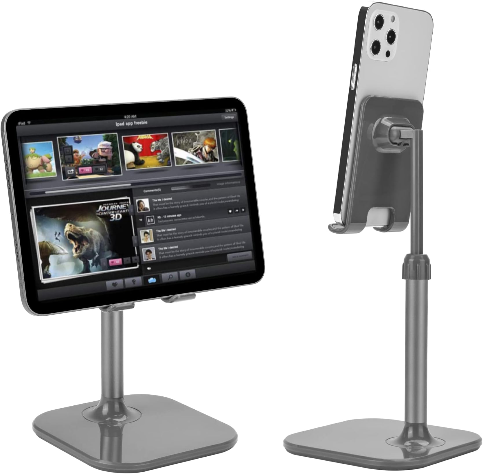 Amazon.com: Doboli Cell Phone Stand, Phone Stand for Desk, Phone Holder ...