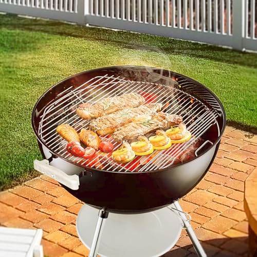 AOREWTGGH Cooking Grate Hinged 7436 for Weber, 22 Inch Charcoal Grill ...