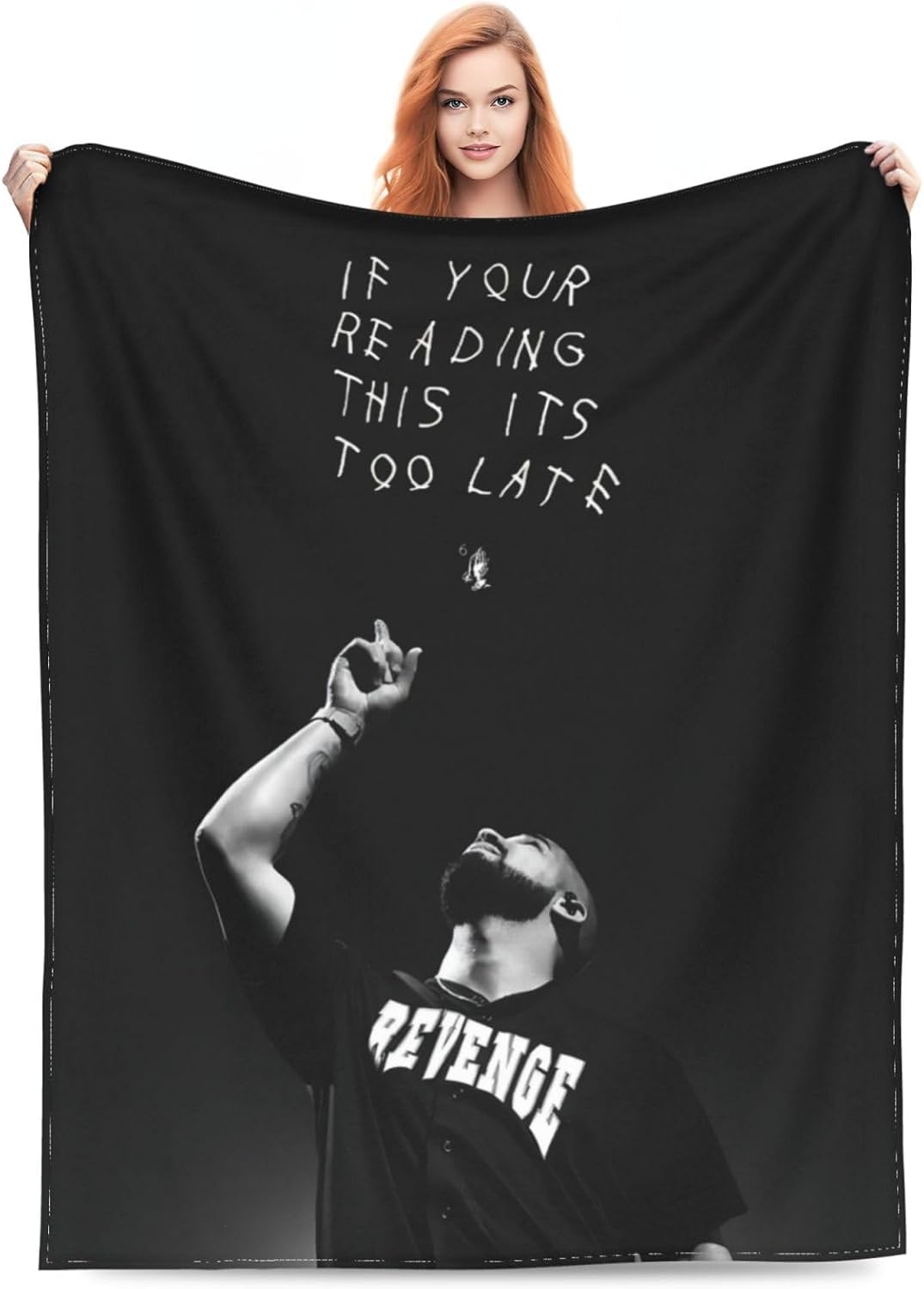 Amazon.com: Drakes Blanket Soft Throw Blanket Rapper Singer Album Cover ...