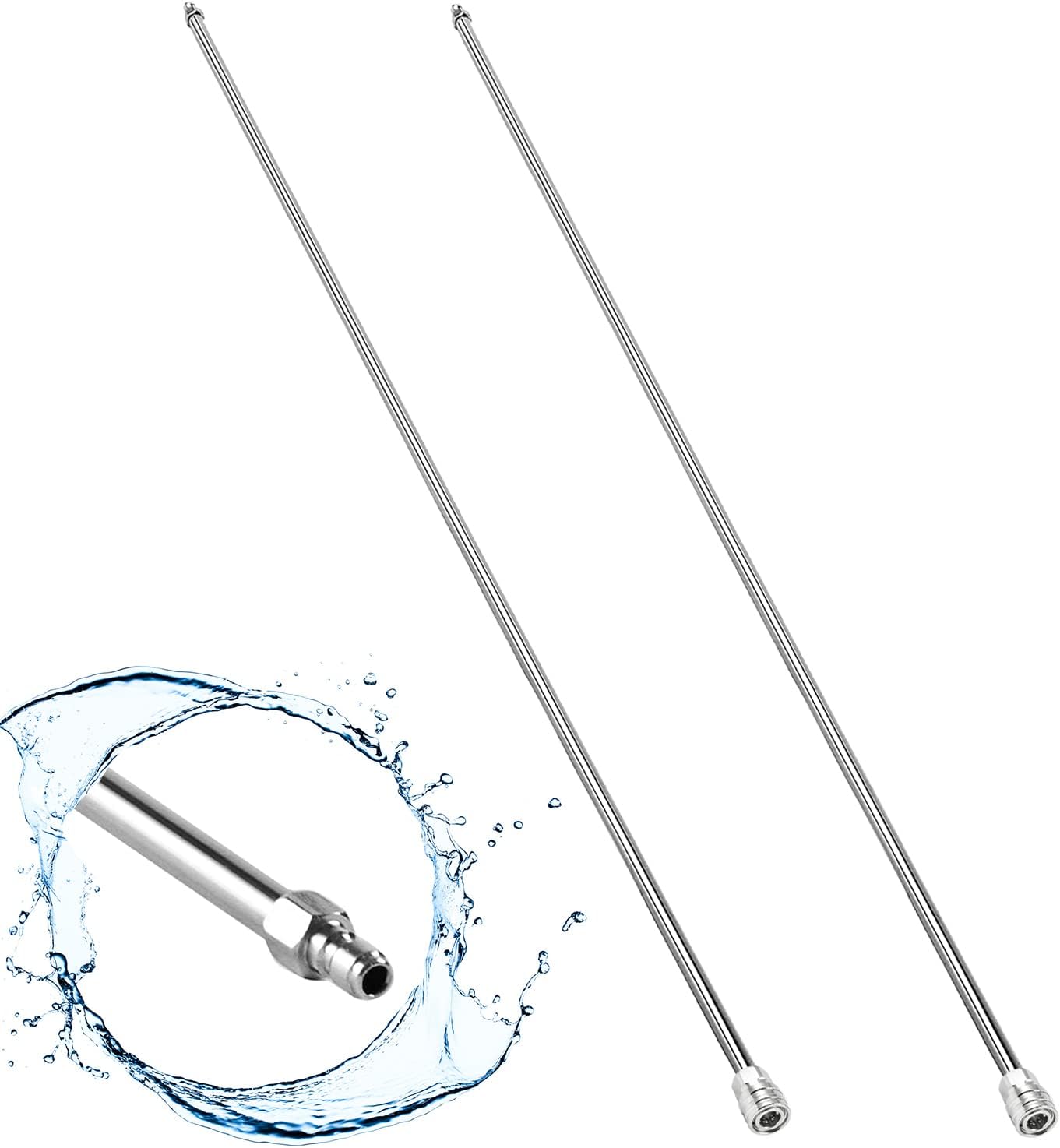 Amazon.com: Selkie Long Pressure Washer Extension Wand, 2 Pack 60 ...