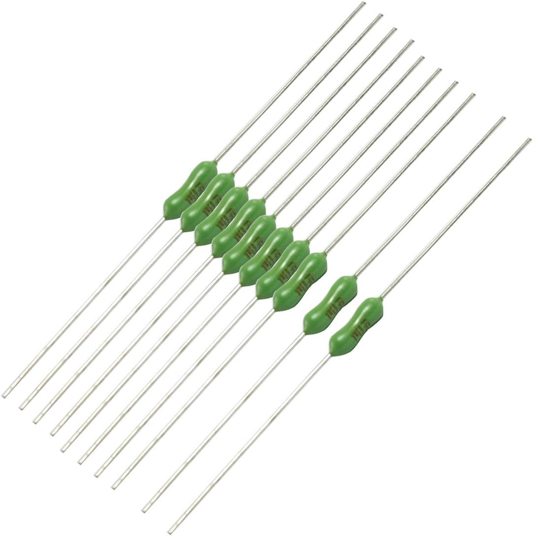 Dimart 10 Pieces Quick Acting Axial Leaded Pico Fuses 63MA 250V ...