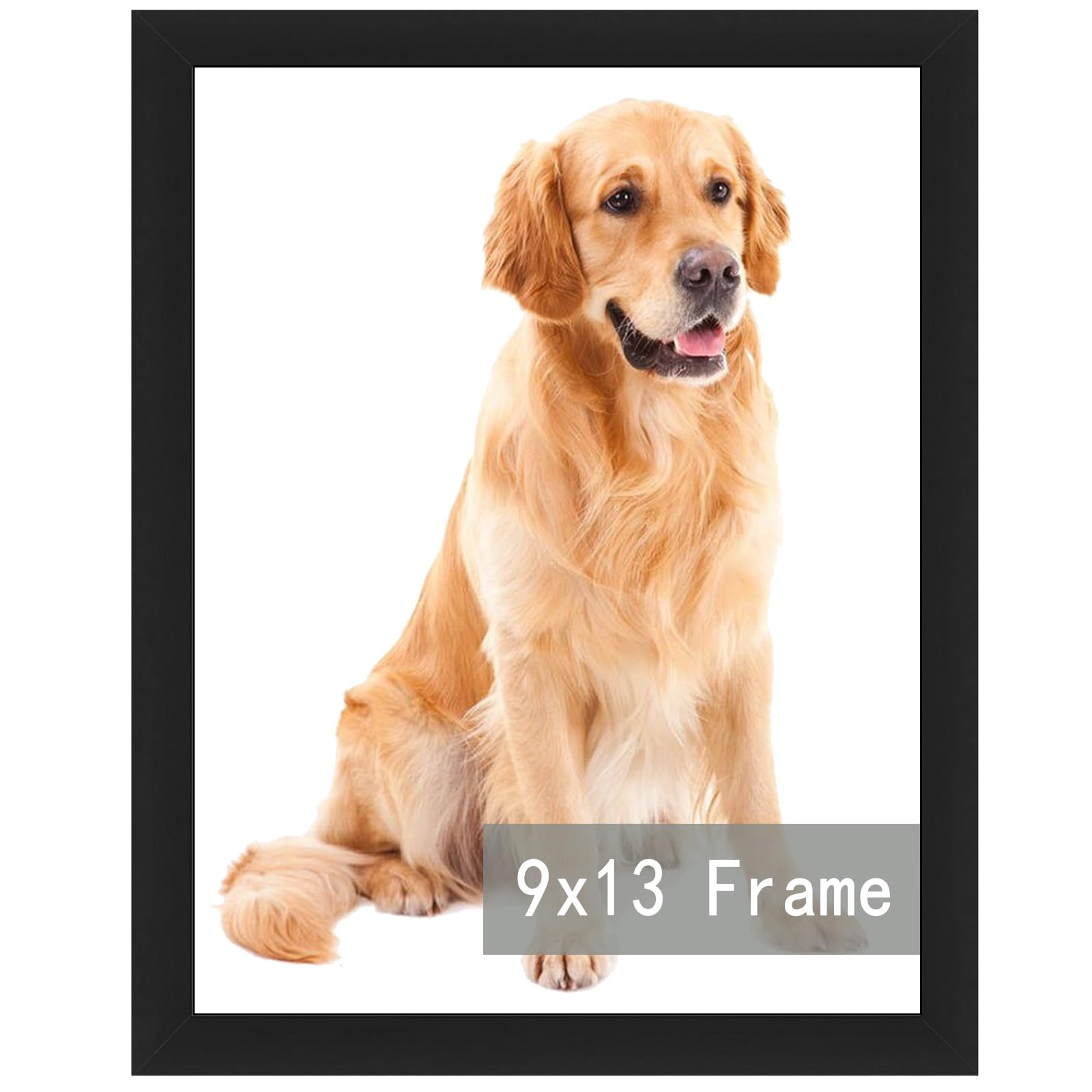 Amazon.com - RUN HELIX 9x13 Picture Frame Black for Wall Hanging, Wall ...