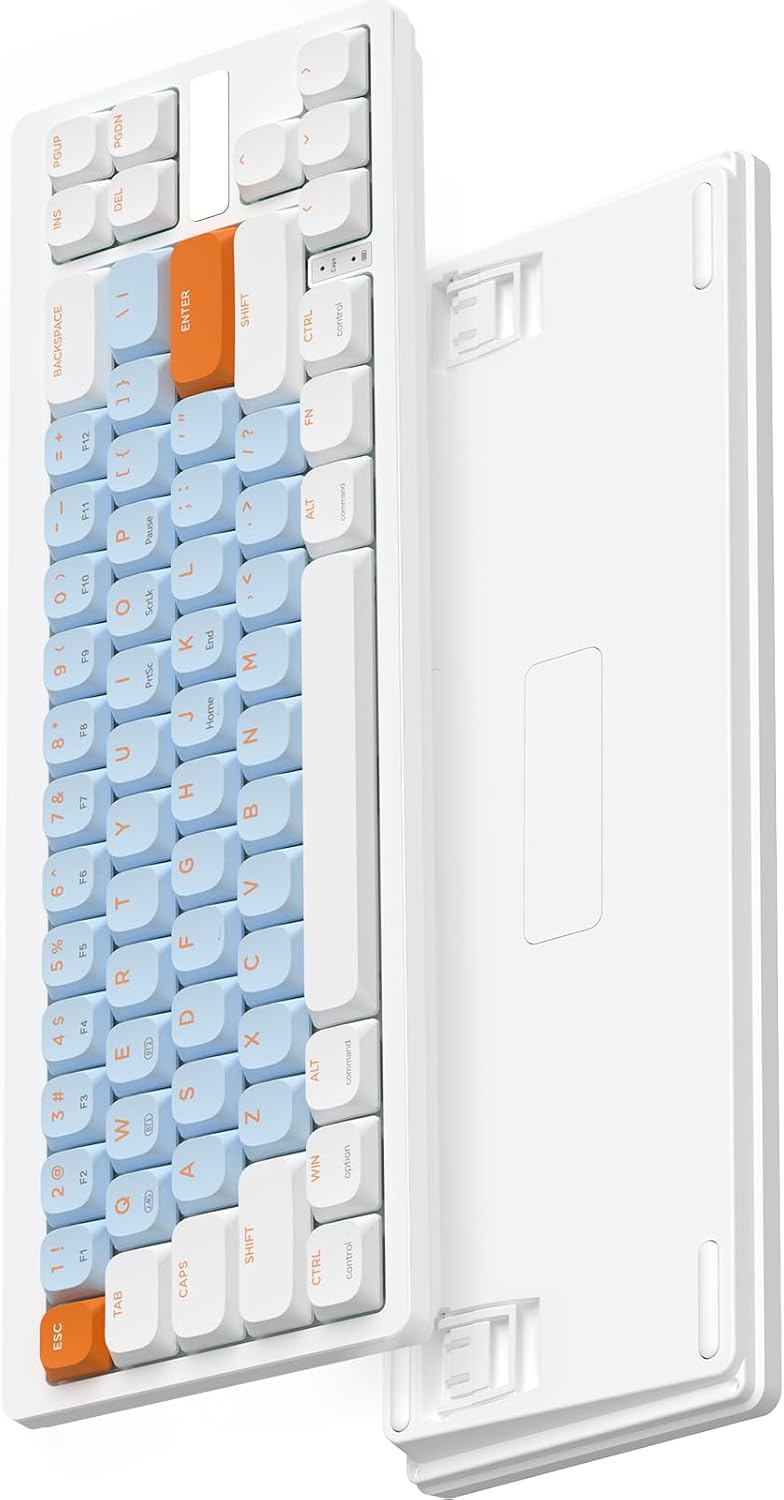 MAGIC-REFINER RKL680 Ultra-thin Wireless Mechanical Keyboard, 60% ...