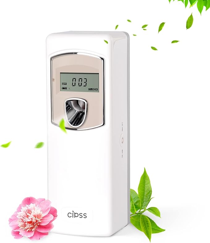 Automatic Air Freshener Spray Dispenser CIPSS, LCD Programmable Perfume ...