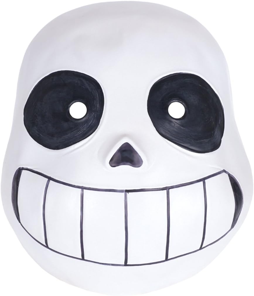 CoolChange Undertale skull shaped mask made of latex, Sans – BigaMart