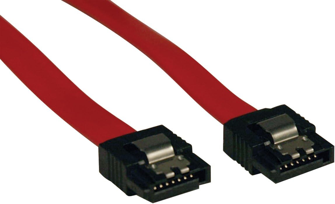 Amazon.com: Tripp Lite Serial ATA (SATA) Signal Cable (7Pin/7Pin) 8-in ...