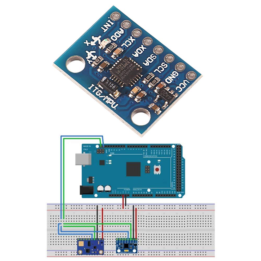 Snapklik.com : 3PCS GY-521 MPU-6050 MPU6050 Module 3 Axis Accelerometer 6 DOF 6-axis Gyroscope ...
