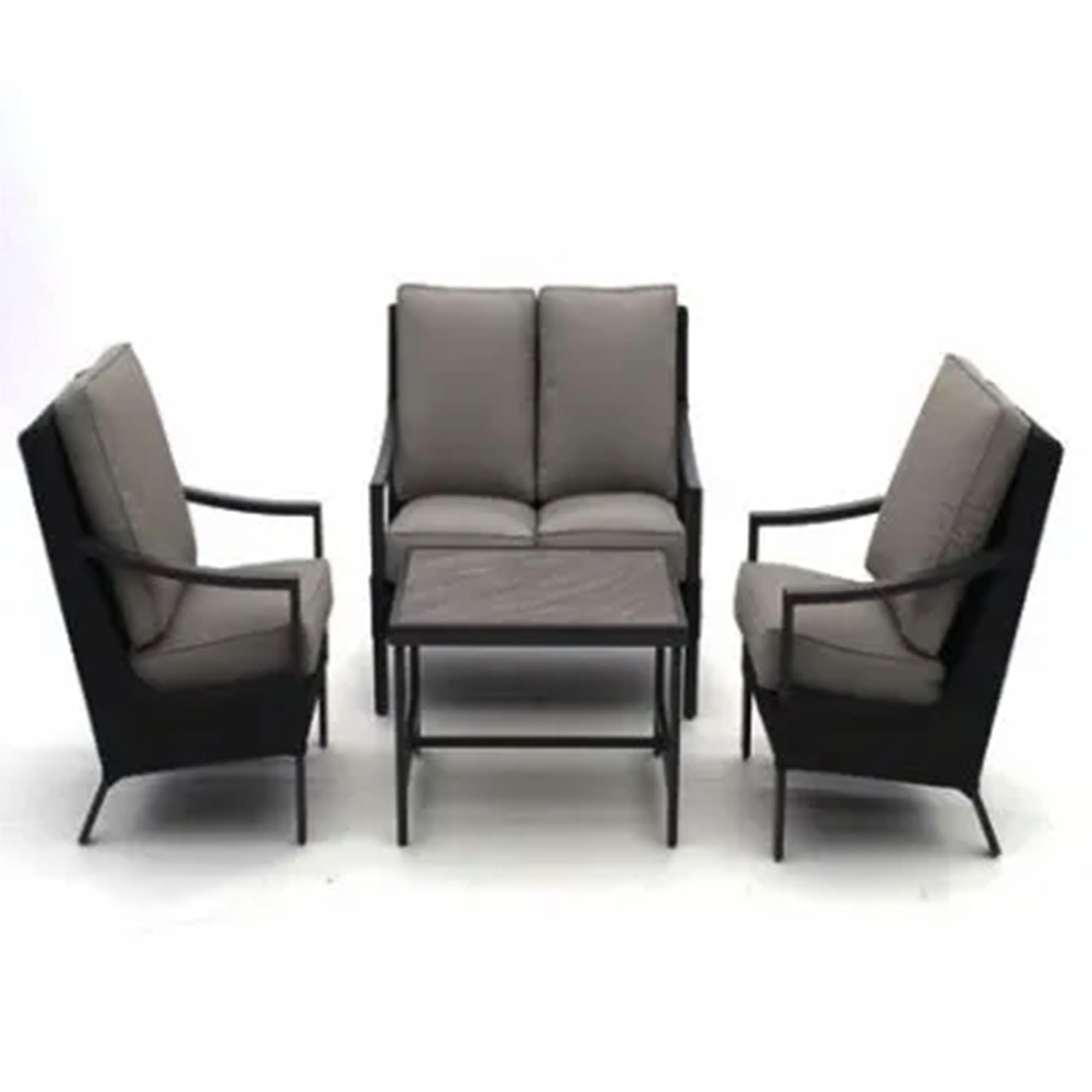 Amazon.com: Four Seasons Courtyard Wilmette 4 Piece All Weather Stylish ...