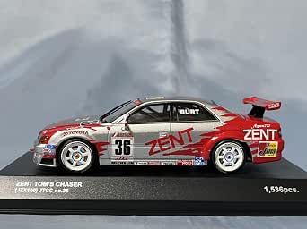 Amazon.co.jp: Kyosho Zent Toms Chaser (JZX100) JTCC 1/43 : Toys & Games