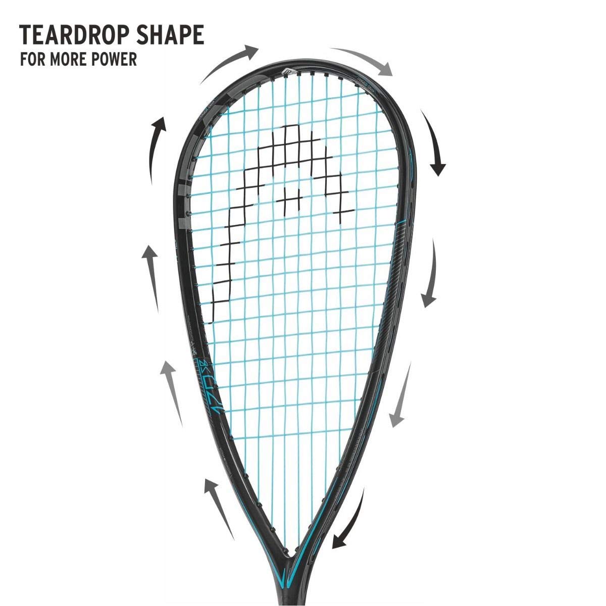 Buy HEAD Squash Racket Graphene Touch Speed 120 SB with Squash String ...