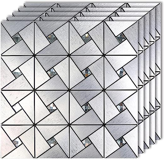 Dressing Table Tile/Mosaic 30 * 30 BARFI Silver/Bed Tile/Centre Table ...