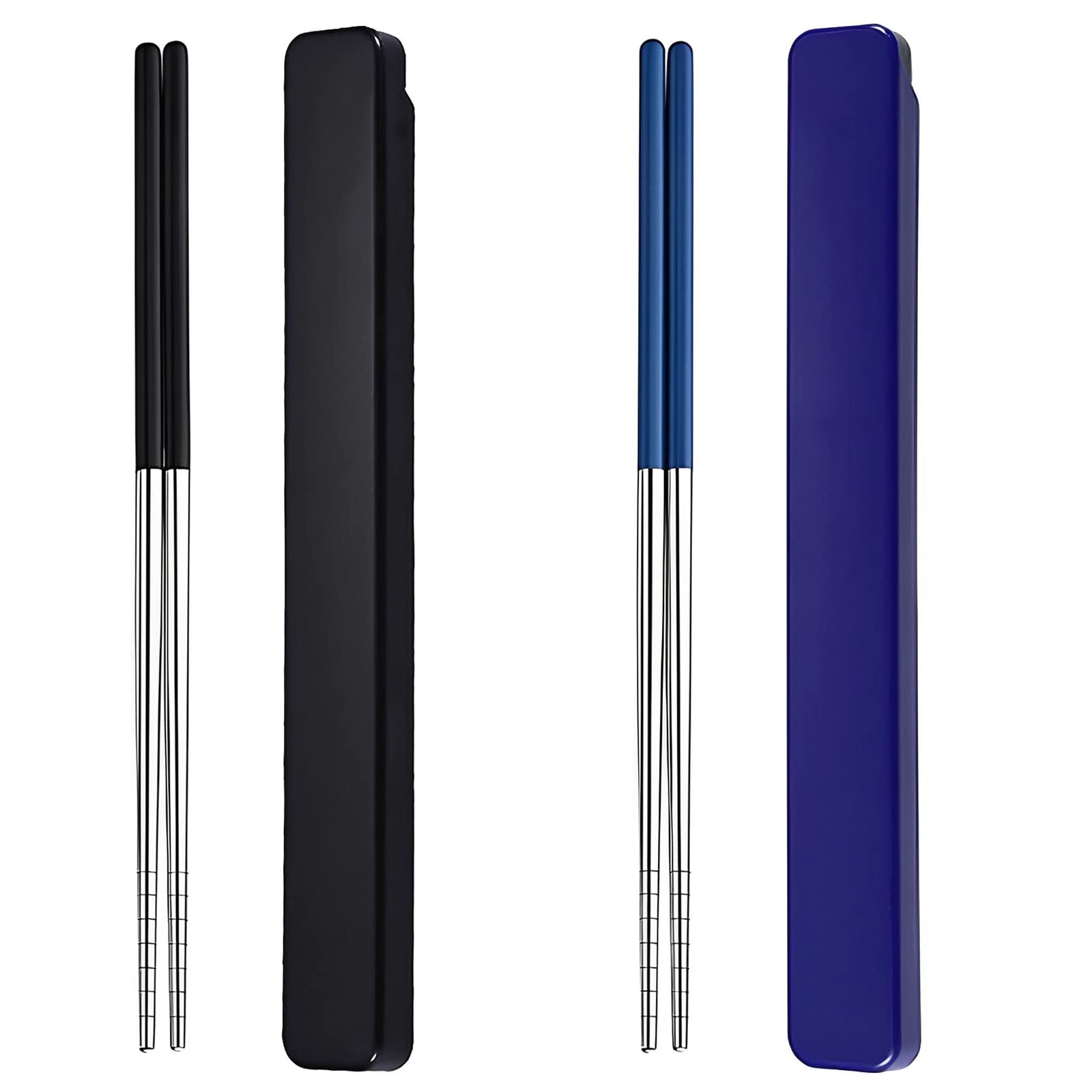 Amazon.com: Portable & Reusable Chopsticks Stainless Steel Chopsticks ...