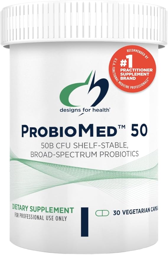 Amazon.com: Designs for Health ProbioMed 50 - Probiotics for Digestive ...