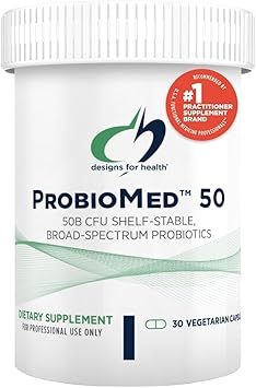 Amazon.com: Designs for Health ProbioMed 50 - Probiotics for Digestive ...