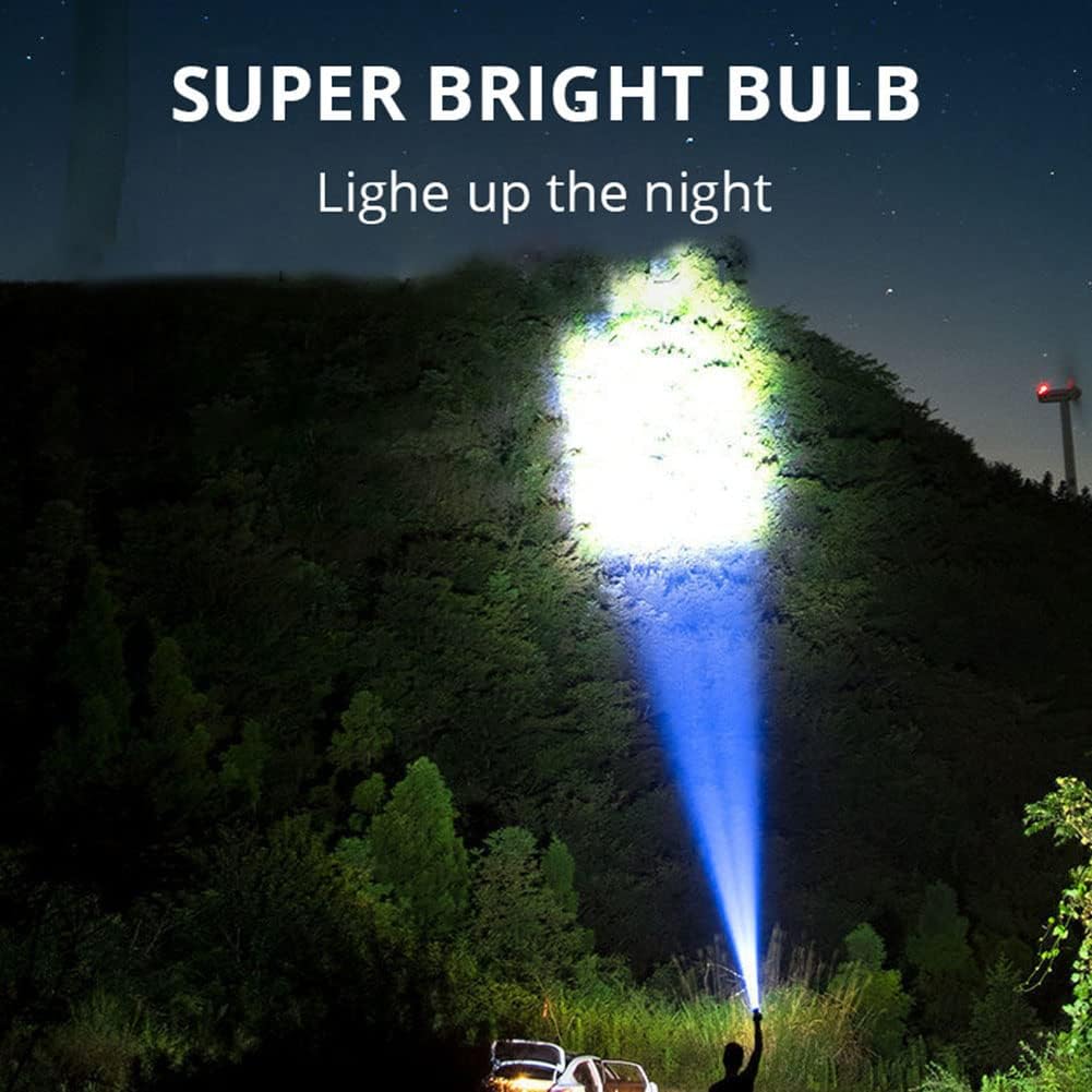 Torches Led Super Bright, Five-Nuclear Explosion LED Flashlight Strong ...