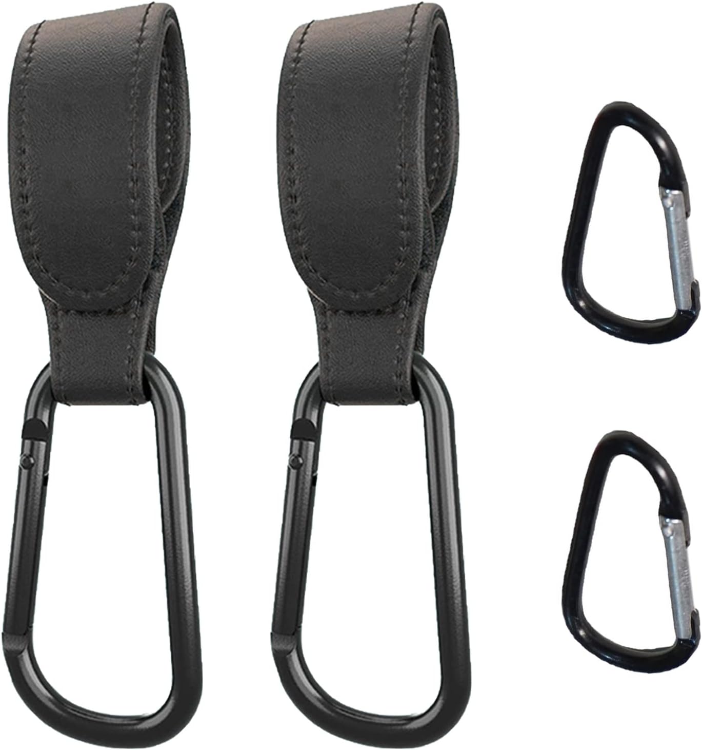 Black Stroller Hooks for Hanging Bags and Shopping Multipurpose Hooks ...