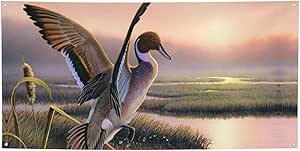 Amazon.com : Hunting Flying Wild Ducks Banner Party Decor Backdrop ...