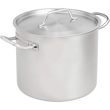 Amazon.com: Winware Stainless Steel 32 Quart Stock Pot with Cover ...