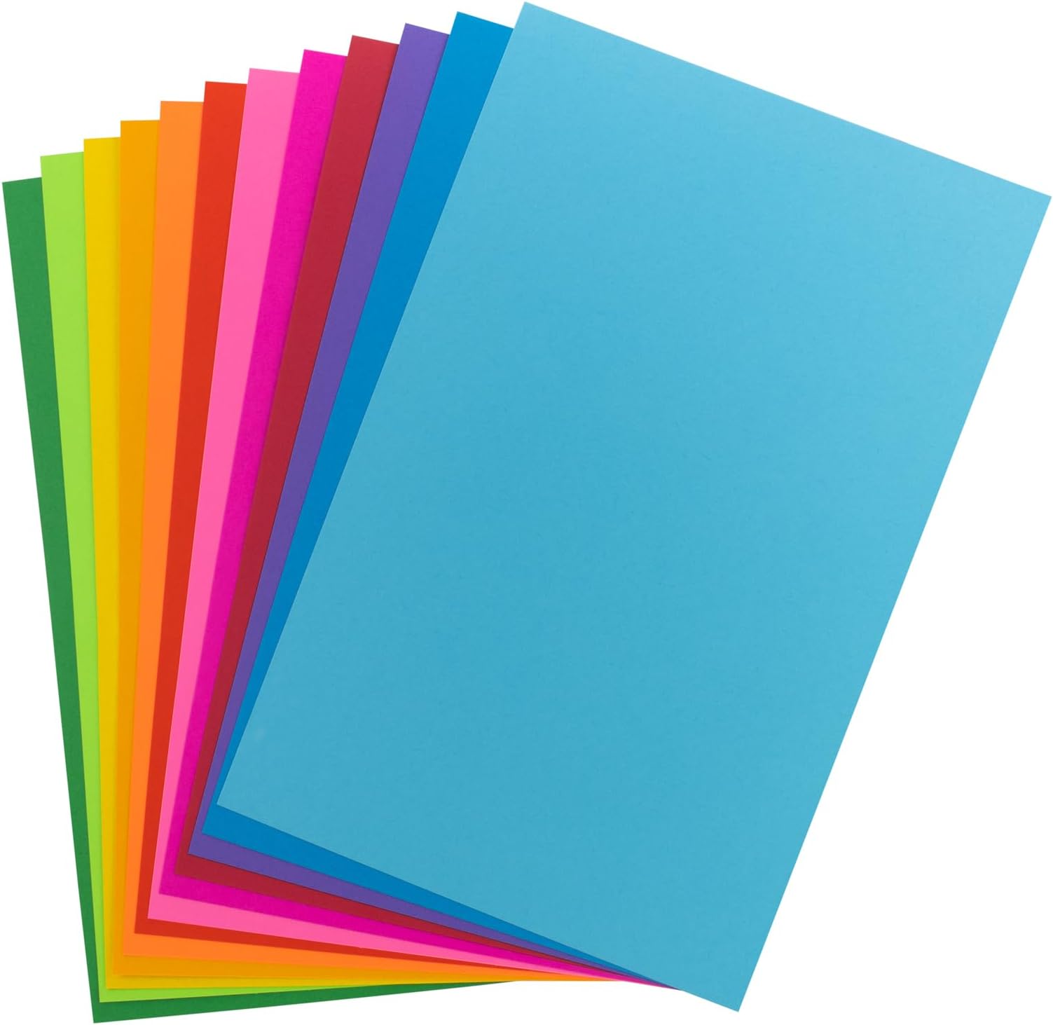 Amazon.com: Hygloss Assorted Bright Colored Paper - 24 lb, 89 gsm, Acid ...