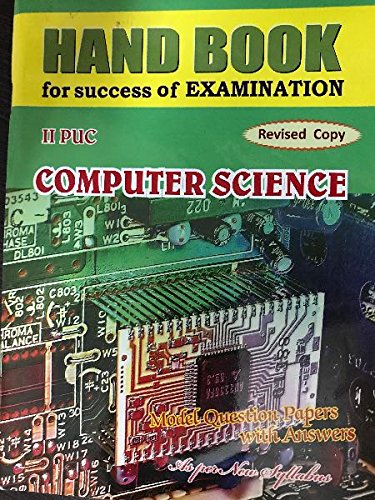 Hand Book for success of examination 2nd PUC computer science : Amazon ...