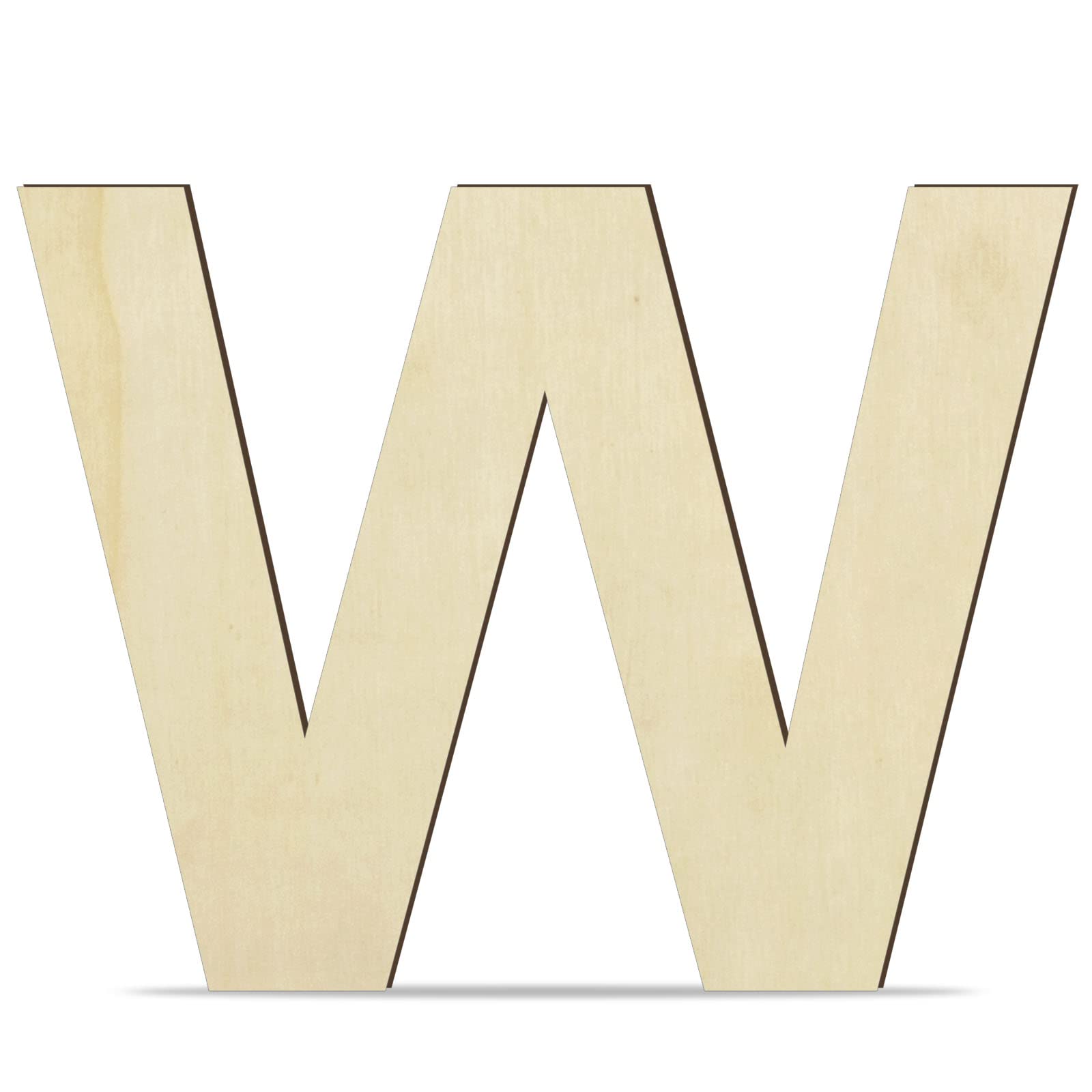 Snapklik.com : 12 Inch Wooden Letters W,Large Wooden Letter For Wall ...
