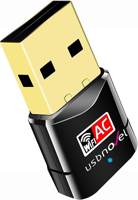 Amazon.com: USB WiFi Adapter for PC,600Mbps Dual Band WiFi USB 802.11AC ...