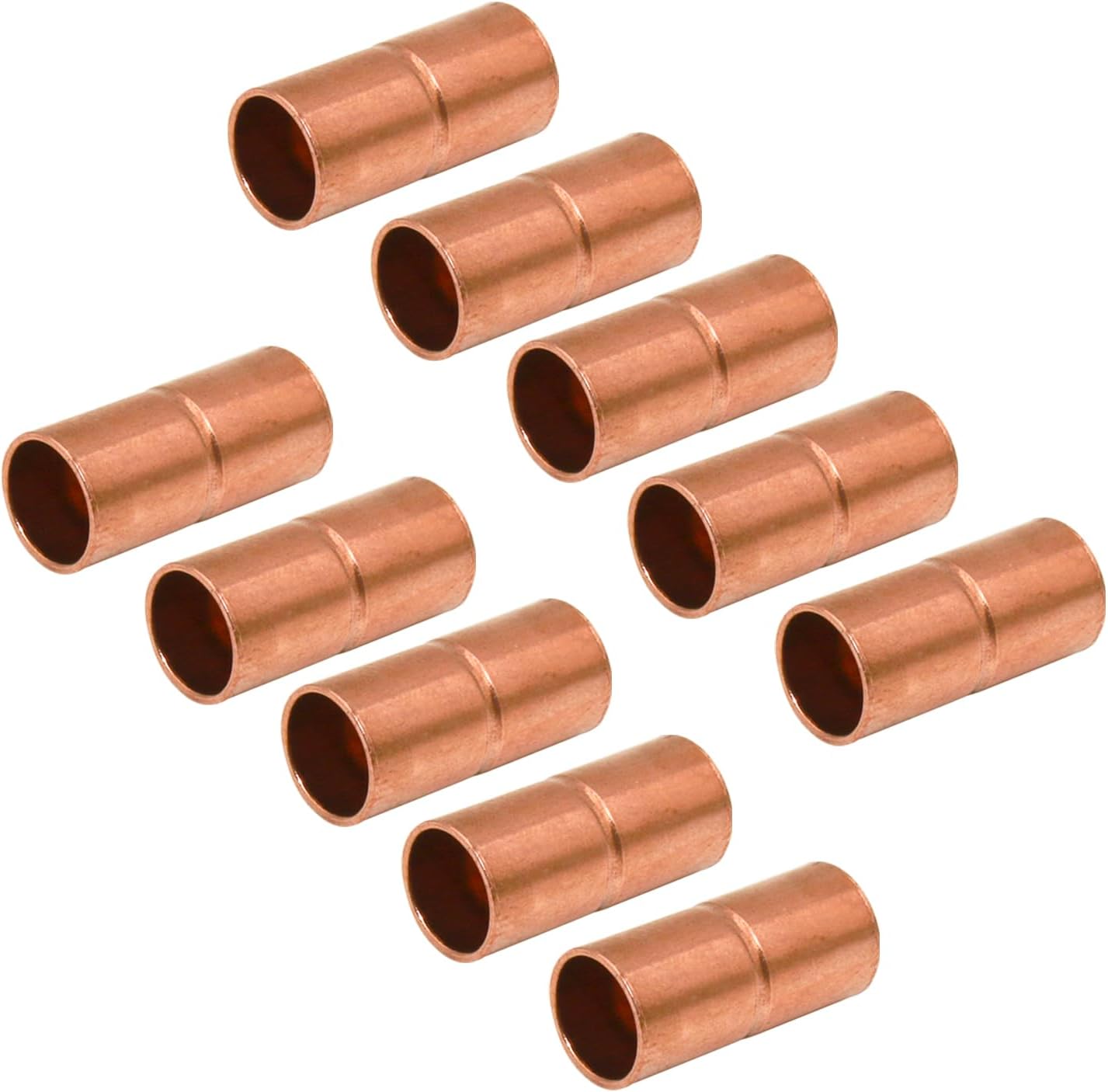 Amazon.com: YTKavq Straight Copper Fittings,1/4 Inch ID Welding Joint ...