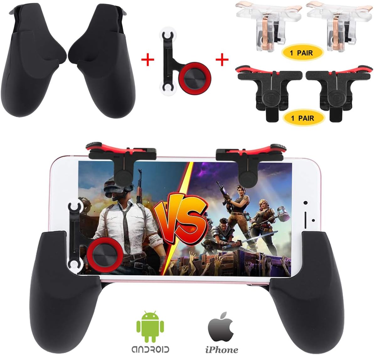 Amazon.com: PUBG Mobile Controller, Papakoyal PUBG Mobile Trigger Mobile Game Controller ...