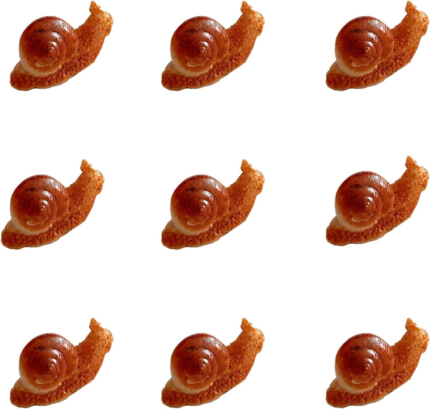 Amazon.com: yaartz Mini Resin Animal, Lifelike Snail, Decor for Fairy ...