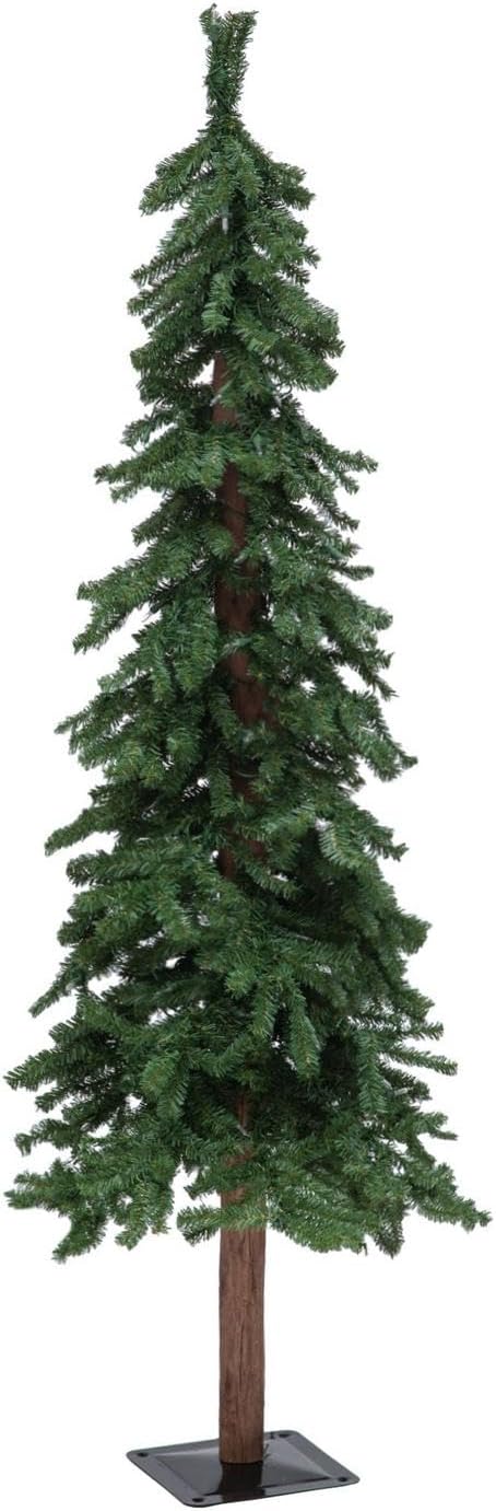 Amazon.com: Hobby Lobby Narrow Alpine Pre-Lit Christmas Tree (5 Foot ...