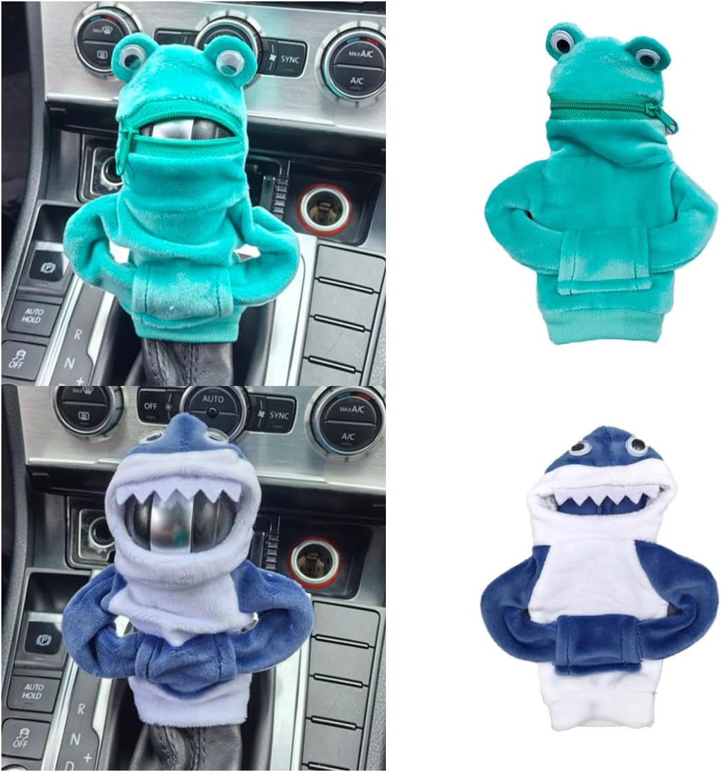 Amazon.com: Mini Animal Gear Stick Car Shifter Hoodie, Gear Shift Cover Funny Gearshift Sweater ...