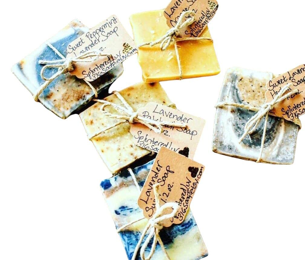 Amazon.com: Soap Ends Sampler, 15 Handmade Soaps, Gift Pack, Natural ...