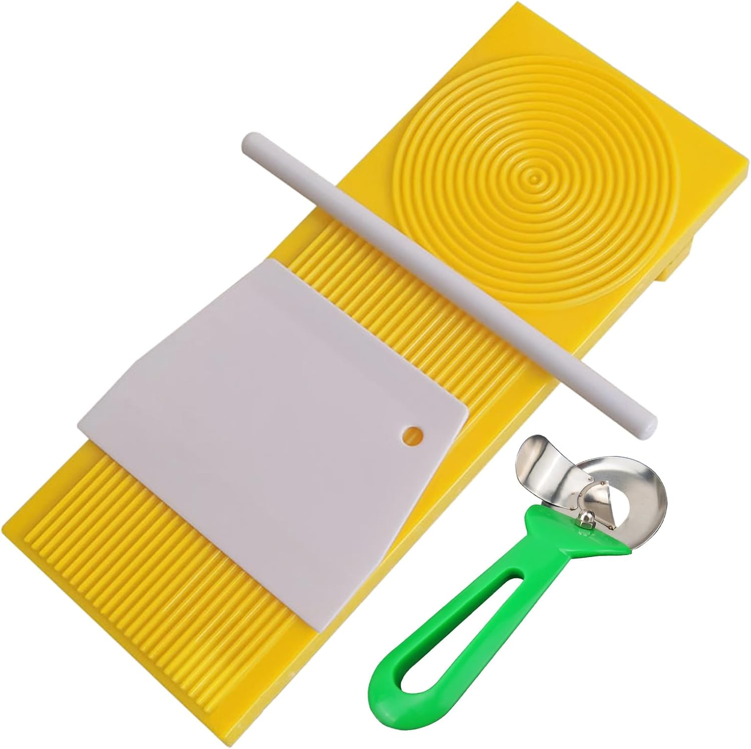 Amazon.com: Macaroni Pasta Board Set Spaghetti Rolling Maker Macaroni ...