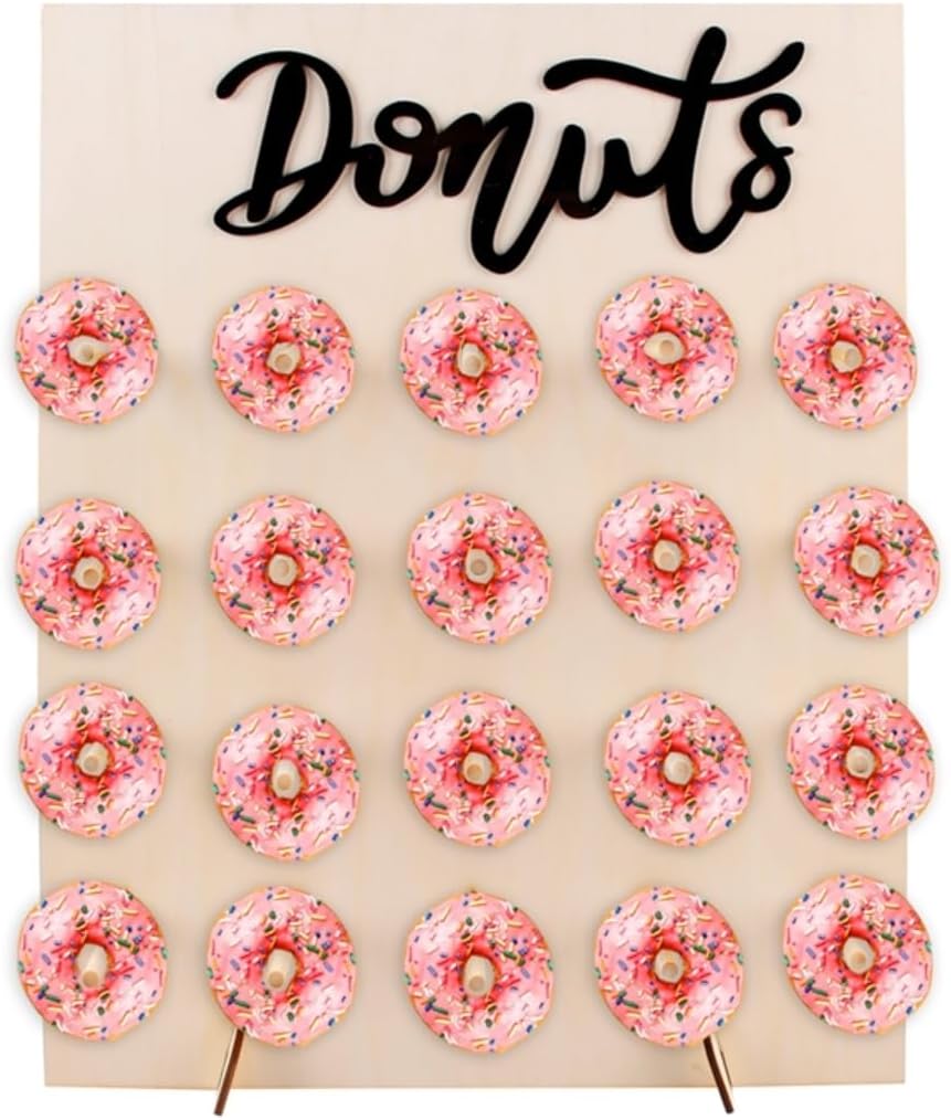 BredaLee Doughnut Holder，Reusable Donut Stand - Candy Sweets Doughnut ...