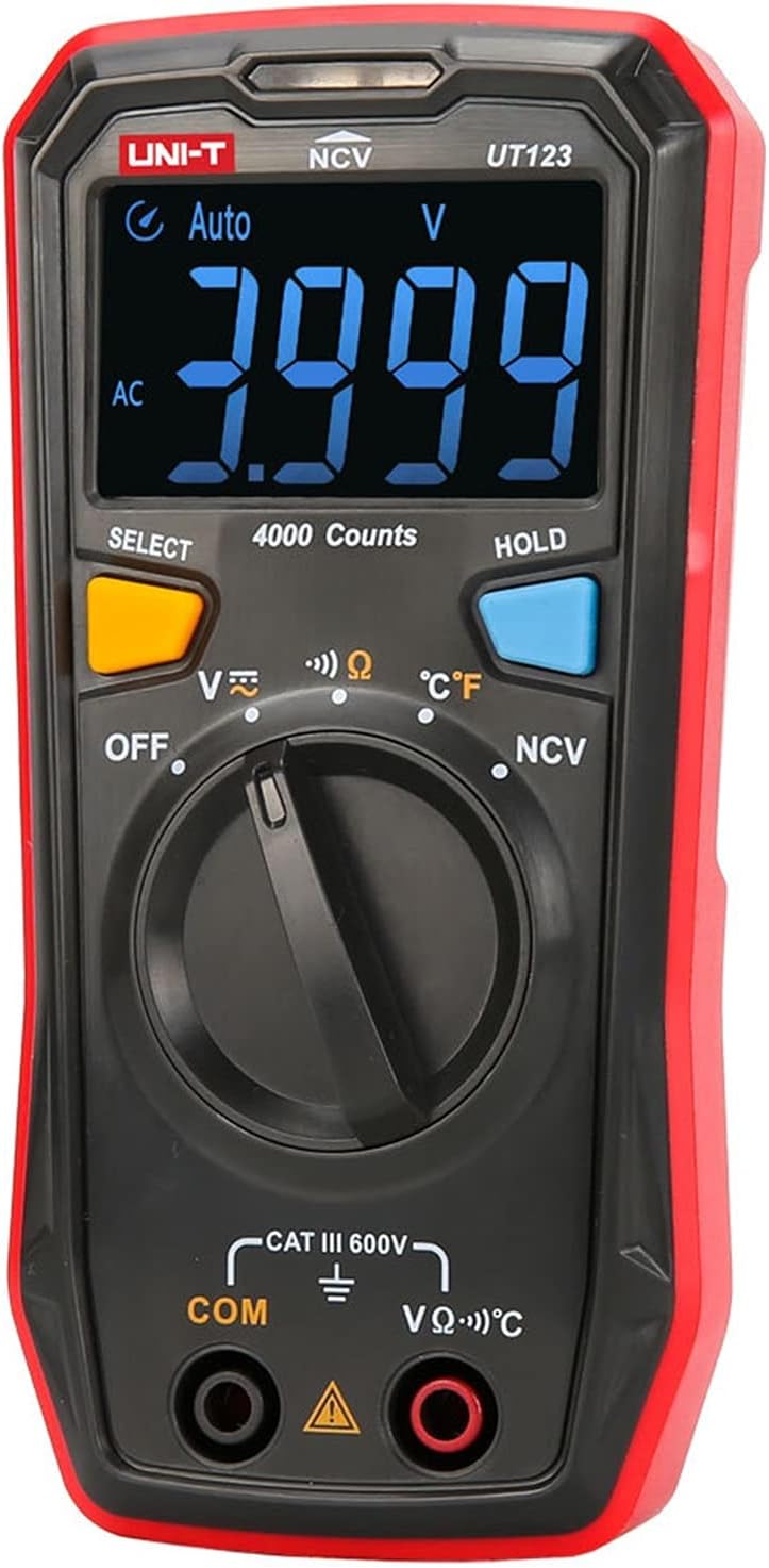 Amazon.com: Digital Tester Electrical Testing UT123 Digital Multimeter ...