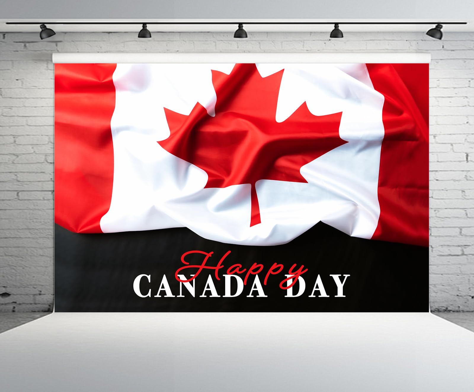 Canadian Theme Party Supplies 7x5 Feet Canada Maple Leaf Backdrop ...