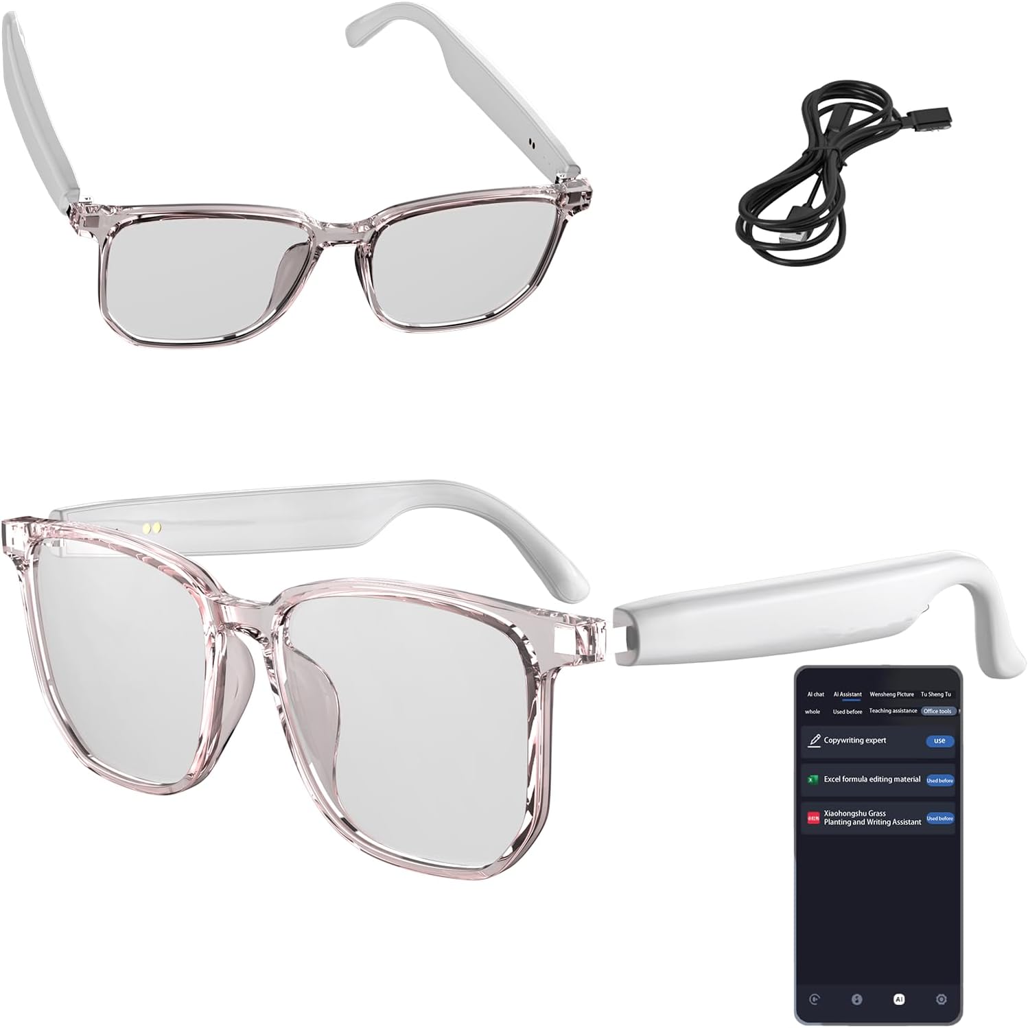 Amazon.com: GetD Wireless Bluetooth Sunglasses for Men and Women,Smart ...