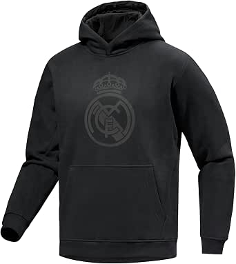 Amazon.com: Icon Sports Boy's Real Madrid Pullover Hoodie, Black Logo ...