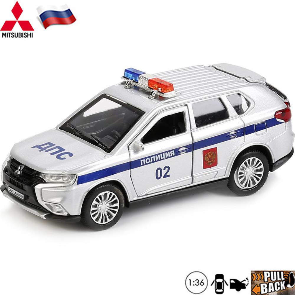 Buy 1:36 Scale Diecast Metal Model Car Mitsubishi Outlander Mid-Size ...