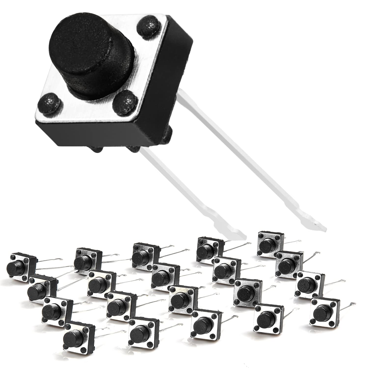 Snapklik.com : Chanzon Tactile Tact Push Button Switch 6x6 X 6mm Micro ...