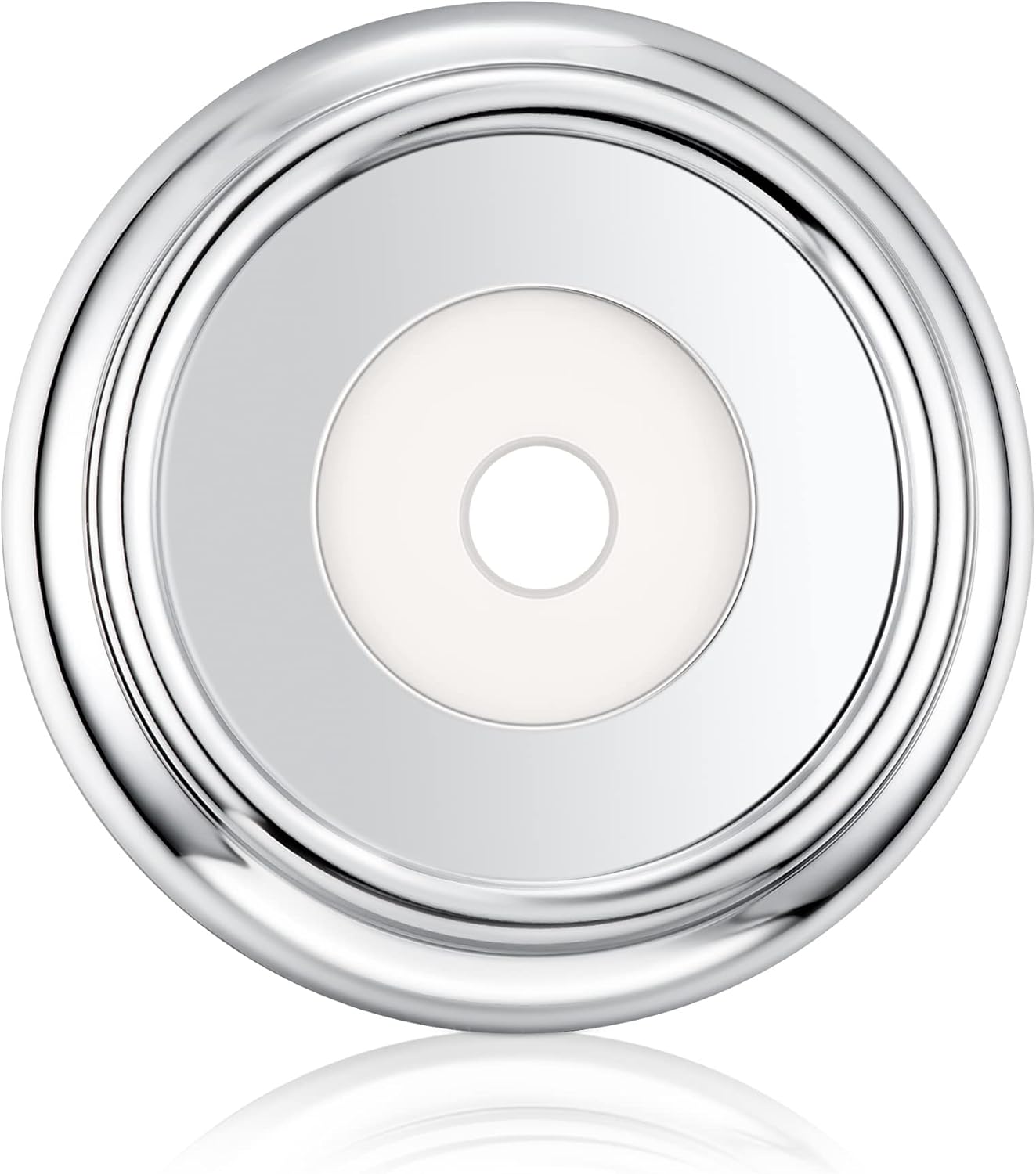 Enhon Metal Tub Spout Cover Ring, Bathroom Faucet Remodeling Wall Plate ...