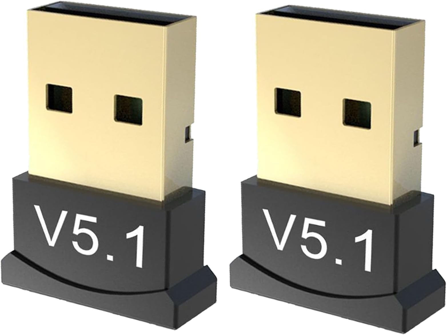 Amazon.com: USB Bluetooth Adapter for PC, Warmstor Bluetooth 5.1 Dongle ...