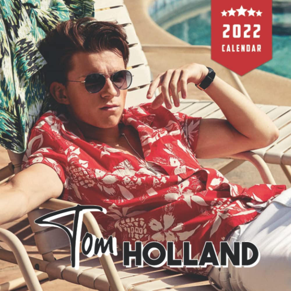Tom Holland Calendar 2022 Tom Holland 2022 Calendar Monthly Square ...